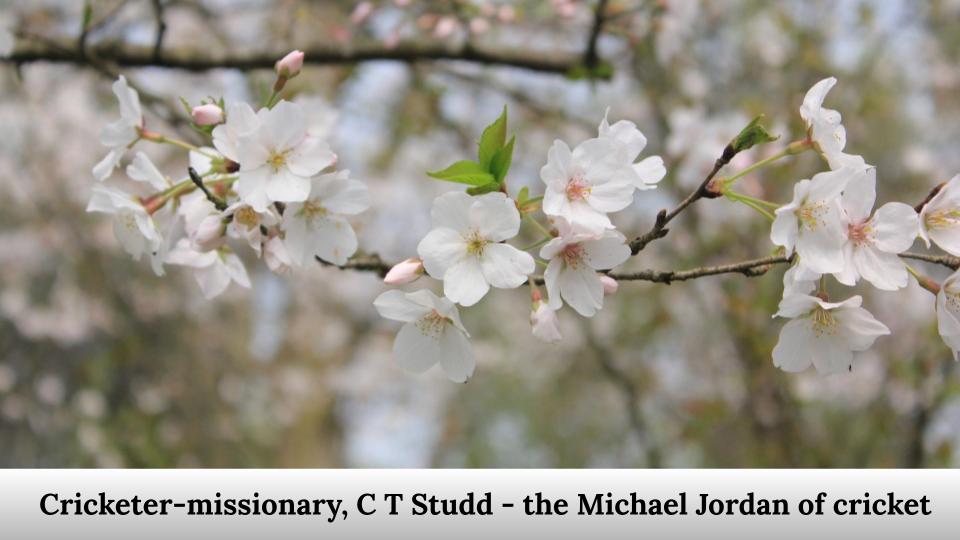 Cricketer-missionary, C T Studd - the Michael Jordan of cricket ...